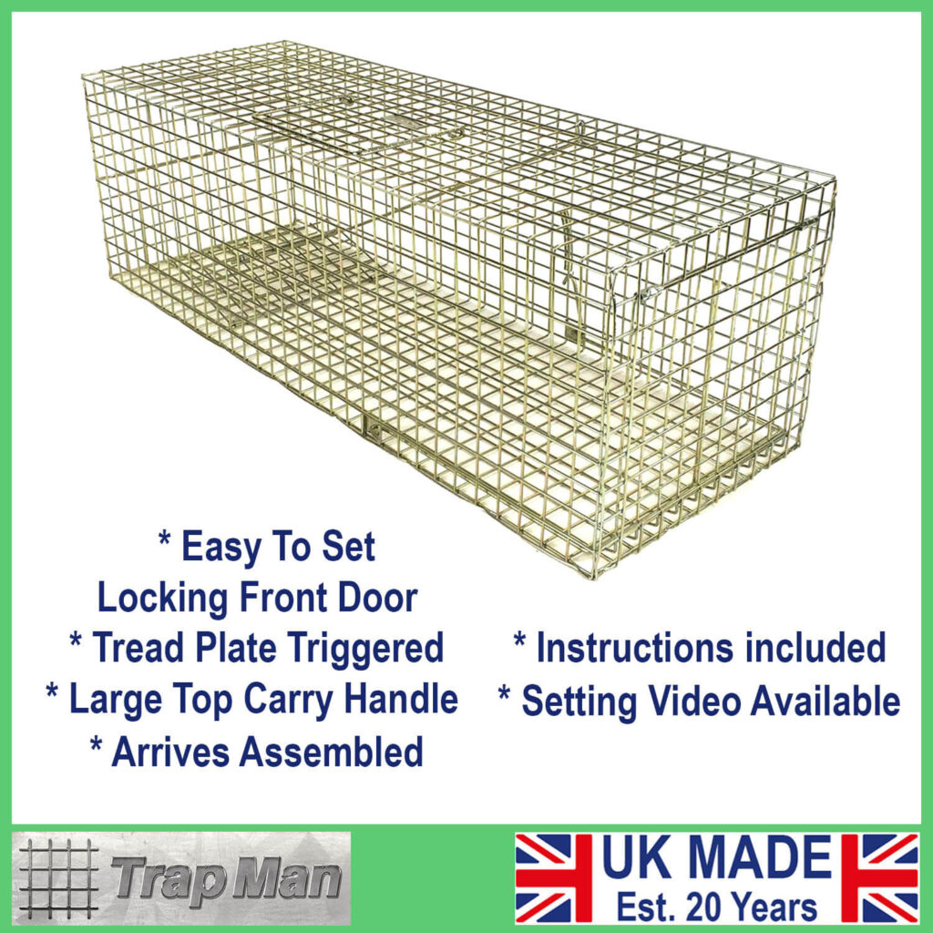 The trap man folding rabbit trap based on a traditional rabbit trap has ...