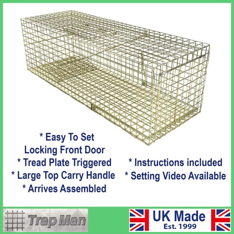 Cat trap, feral cat trap, simple effective cat catcher, humane cat trap ...