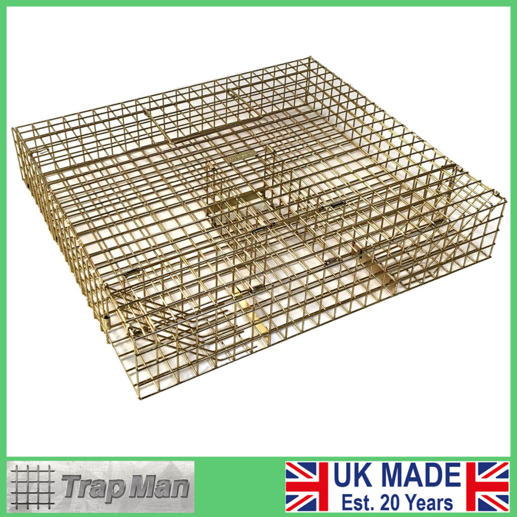 Mesh protection tunnel for Mk4 Fenn trap