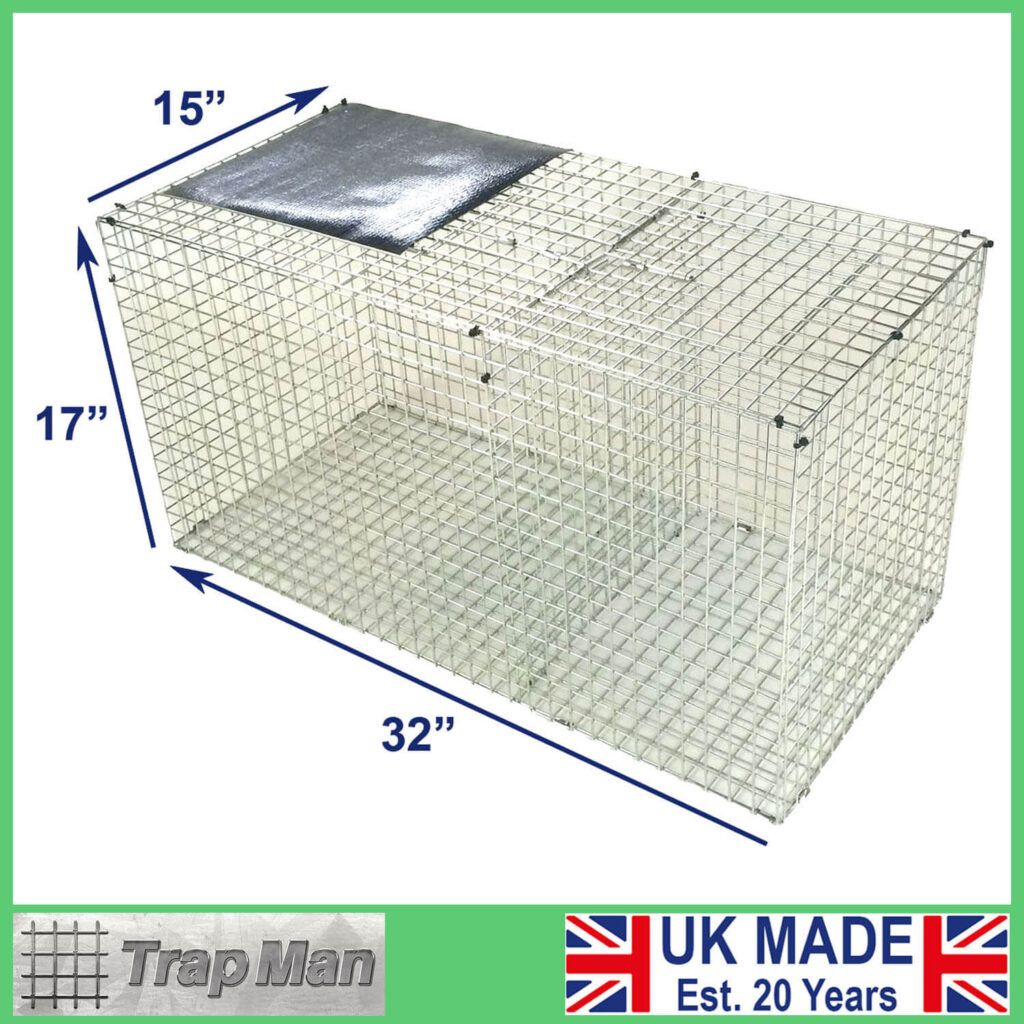 How to catch crows and magpies legally using a top entry twin capture ...