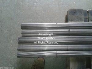 Steel bar 4mm dia 1mt long steel rod Straightened wire by The TrapMan ...